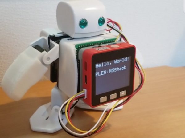 PLEN:bit：M5Stackからのモーションコントロール – しかるのち