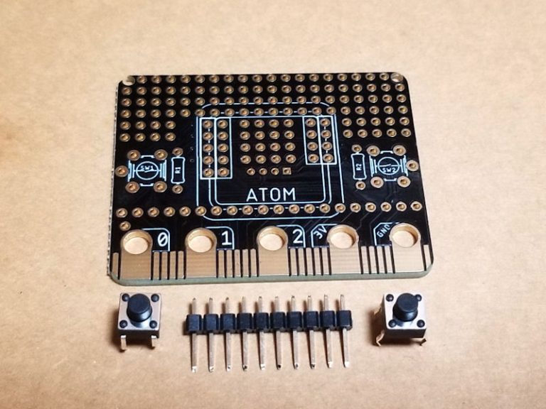 PLEN:bit：PLEN:bit + M5ATOM – しかるのち